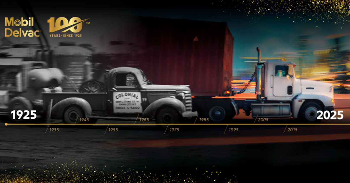 100-year timeline| Mobil Delvac